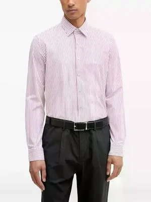 Michael Kors Vertical-stripe Long-sleeve Shirt