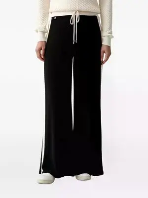 Joseph Ribkoff Side-stripe Wide Leg Track Pants