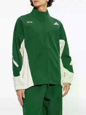 Adidas X Arte Antwerp Logo-embroidered Full-zip Sweatshirt