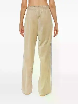 Adidas Logo-embroidered Side-stripe Track Pants