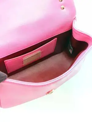 BVLGARI 2010-2026 Mini Leather Serpenti Cabochon Satchel