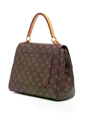 LOUIS VUITTON 2018 Monogram Cluny Mm Satchel