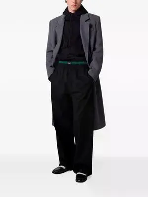 MSGM Graphic-print Drawstring Hoodie