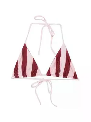 Fendi Striped Bikini Top