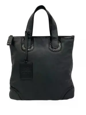 Loewe 2010-2026 Leather Tote Bag - Black