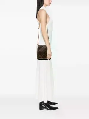 LOUIS VUITTON 2003 Monogram Musette Salsa Pm Long Strap Crossbody Bag