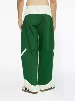 Adidas X Arte Antwerp Z.n.e. Wide-leg Track Pants - Green