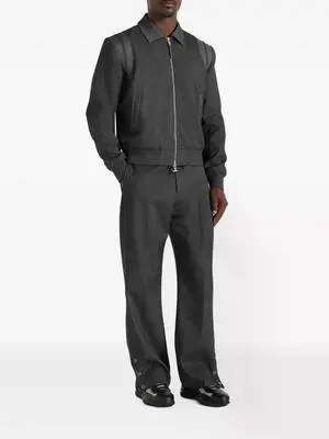 Manière De Voir Boris Tailored Button Cuff Trousers