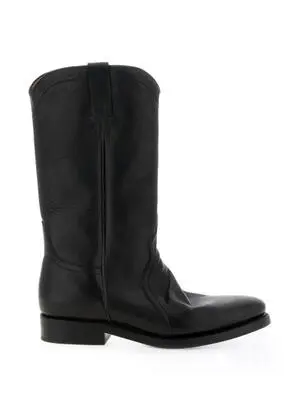 JIL SANDER Bruce Western-style Stitching Boots