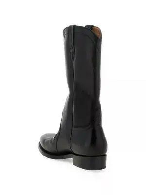JIL SANDER Bruce Western-style Stitching Boots