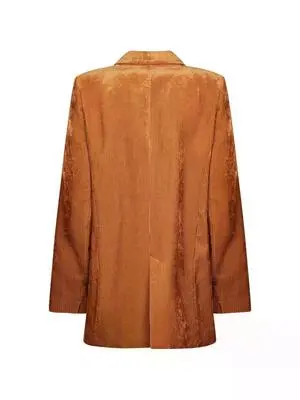 FORTE_FORTE Ribbed-knit Blazer Jacket