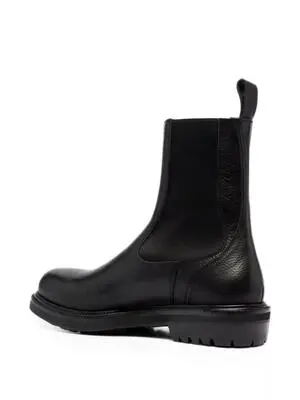BUTTERO® Grainy Leather Chelsea Boots