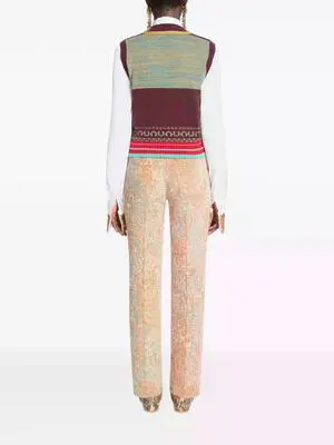 Dries Van Noten Fitted Cashmere Top