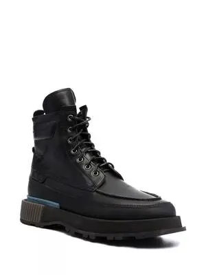 BUTTERO® Lace-up Leather Ankle Boots