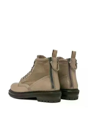 BUTTERO® Lace-up Leather Boots