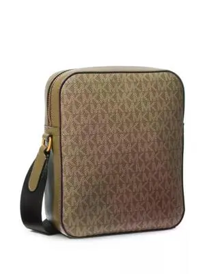 Michael Kors Hudson Mini Signature Logo Flight Bag