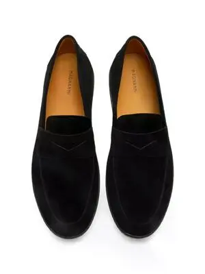 Magnanni Suede Penny Loafers