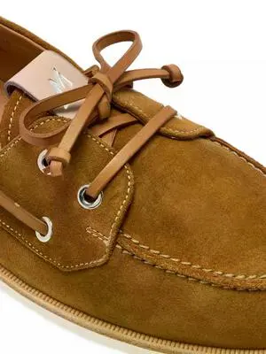 Magnanni Suede Boat Shoes