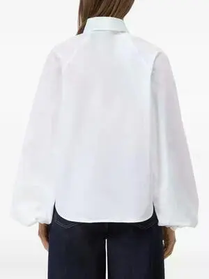 Closed Raglan Poplin Blouse