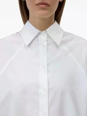 Closed Raglan Poplin Blouse