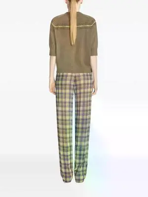Dries Van Noten Embroidered Wool Sweater