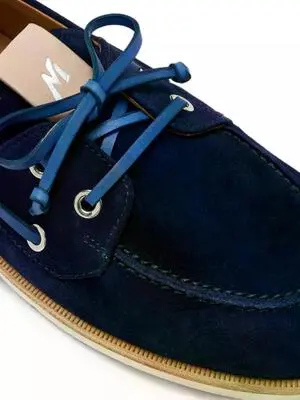 Magnanni Suede Boat Shoes