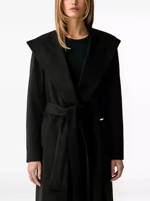 FRACOMINA Belted Hooded Coat