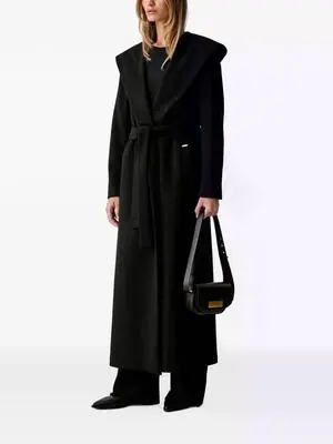 FRACOMINA Belted Hooded Coat