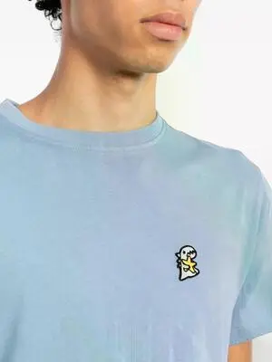 AGNES B. Logo-embroidered T-shirt
