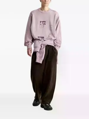 Maison Kitsuné Logo-print Pouch-pocket Hoodie