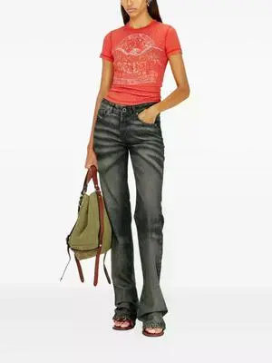 DIESEL® Crystal Embellished Graphic T-shirt