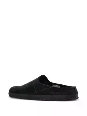 BIRKENSTOCK Amsterdam Wrapped Dip Slippers - Black