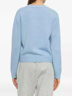 Casablanca Embroidered Logo Knit Sweater