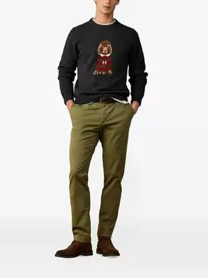HACKETT LONDON Harry Graphic Crew-neck Knit