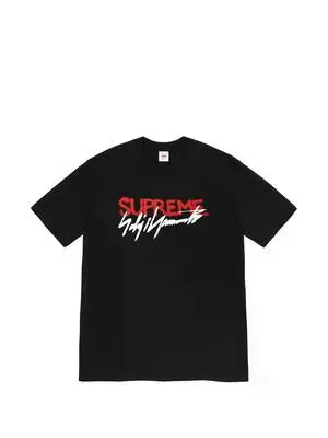 Supreme X Yohji Yamamoto Logo-print T-shirt