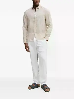 Michael Kors Classic-fit Linen Shirt