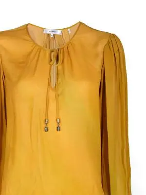 FRAME Amulet Silk Blouse