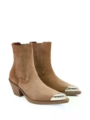 Paris Texas Dallas Embellished Ankle Boots