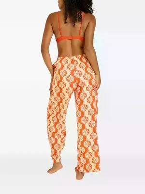 BANANA MOON Okeah Tropical Print Drawstring Trousers