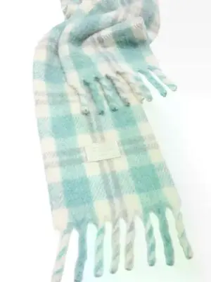 Acne Studios Fringed Alpaca-wool Scarf - White