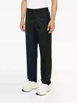 Moncler Logo-patch Straight-leg Trousers