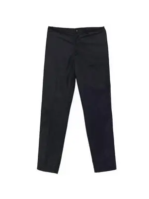 Moncler Logo-patch Straight-leg Trousers - Blue