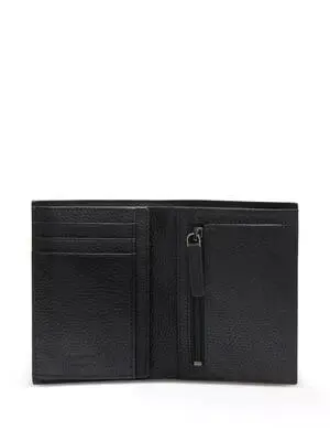 LANCEL Leon Grained Leather Wallet