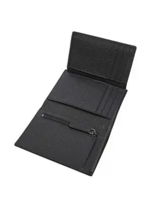 LANCEL Leon Grained Leather Wallet