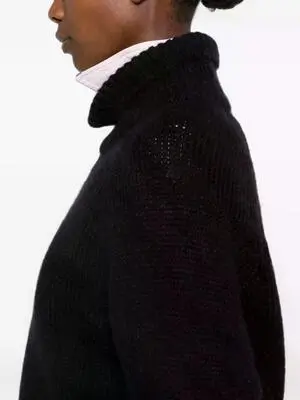 SUSANNE BOMMER Turtleneck Raglan-sleeve Sweater