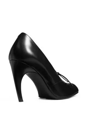 Khaite Colt" Pumps In Glazed Calfskin - Black