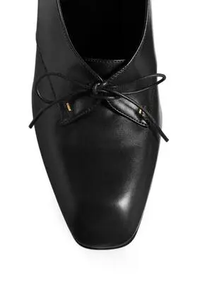 Khaite Colt" Pumps In Glazed Calfskin - Black