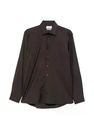 Sand Gordon Wool Shirt - Brown