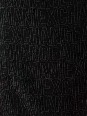 Armani Exchange All-over Logo-print Scarf