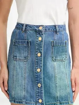 MORGAN Jitami Button-up Denim Skirt